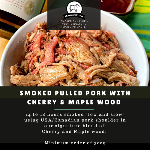 Smoked Pulled Pork with Cherry & Maple wood – SGBrisketKitchen